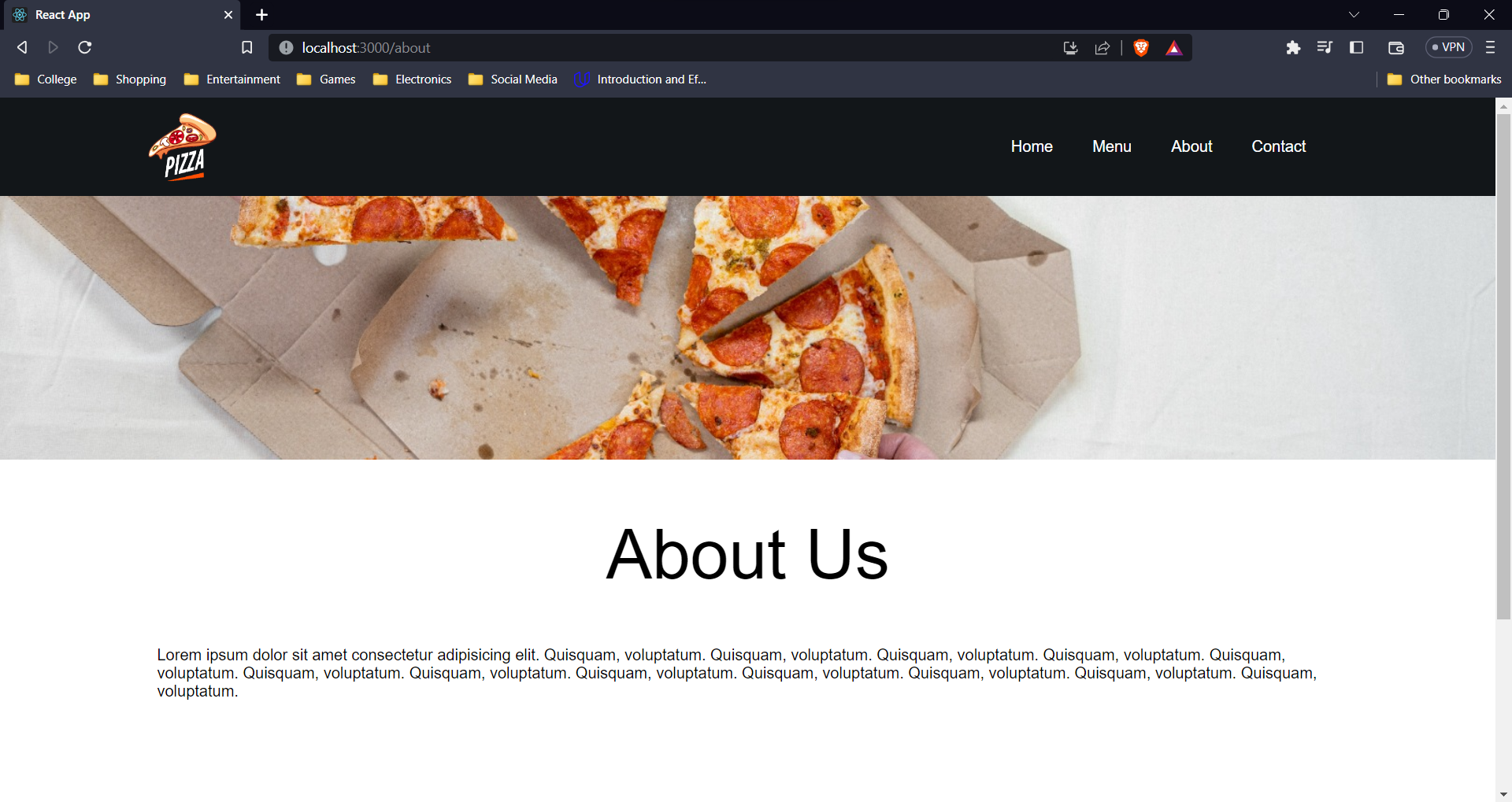 GitHub - Kshitij-Darwhekar/pizzeria-react-app: "pizzeria-react-app" is a captivating React-based ...