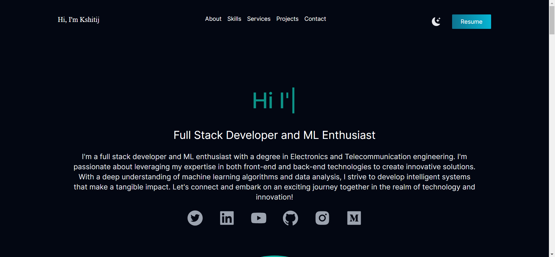 GitHub - Kshitij-Darwhekar/Kshitij-Website