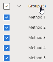 Clicking on the group selects all members · Issue #23380 · microsoft ...