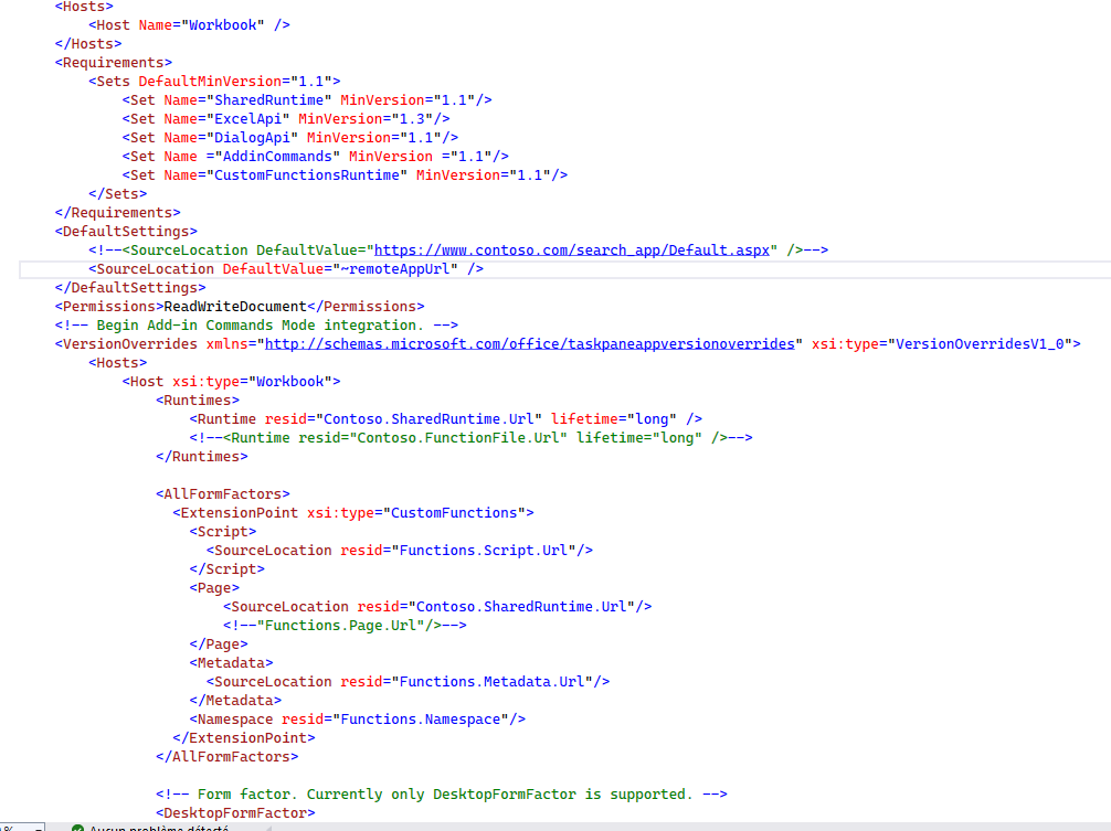No access to Customfunctions namespace · Issue #335 · OfficeDev/Excel-Custom-Functions · GitHub
