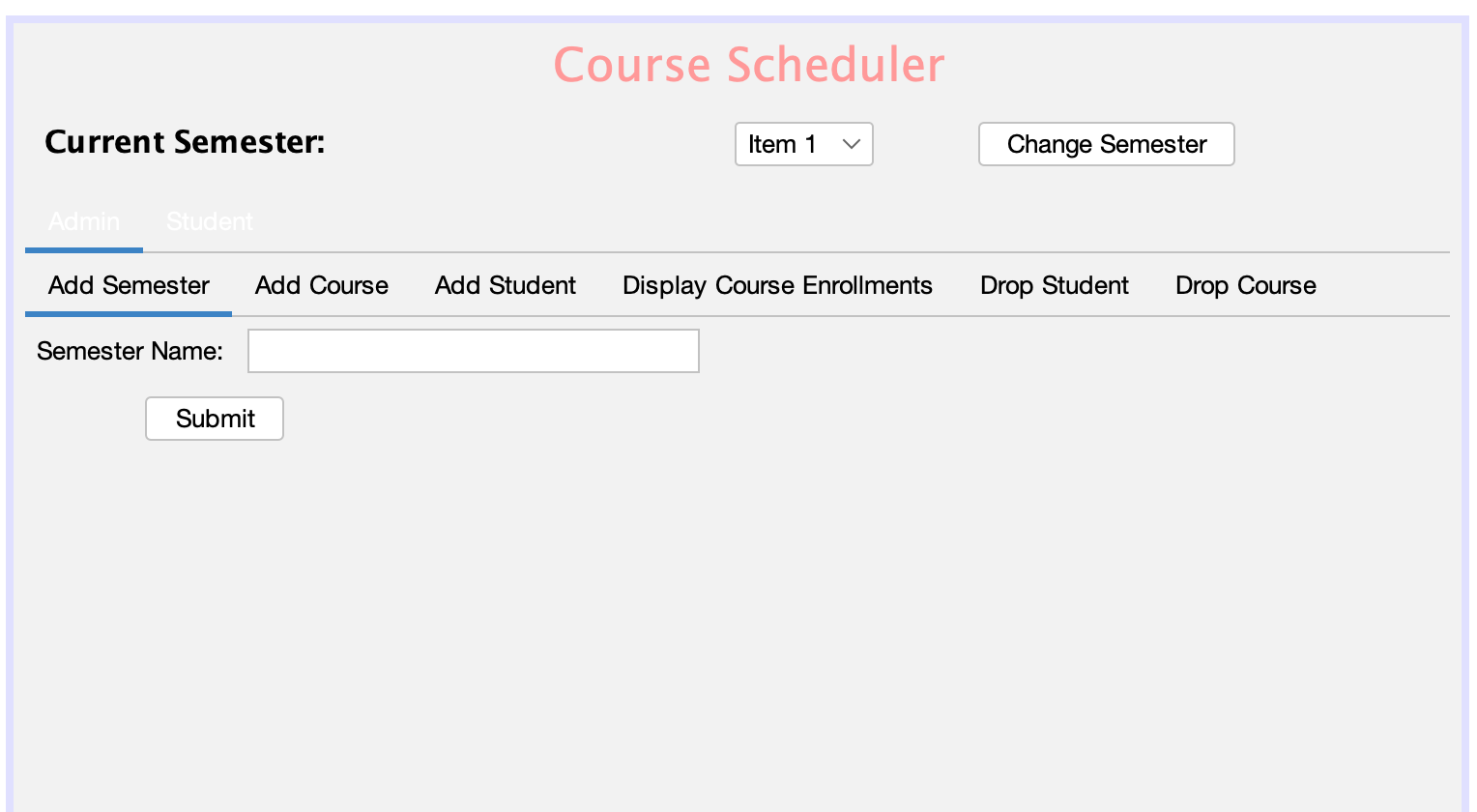 GitHub - JackScallan02/CourseScheduler: Java-based application that ...