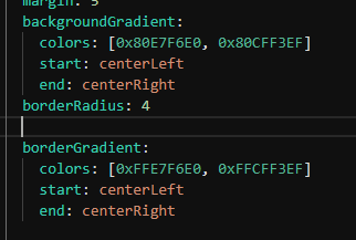 Unable to make the border as gradient color · Issue #232 · EnsembleUI/ensemble · GitHub
