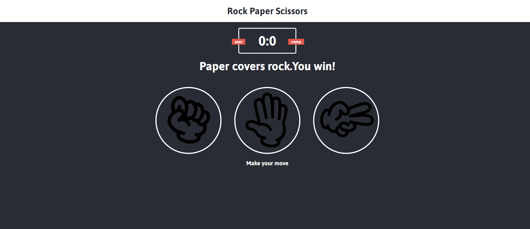 GitHub - Rohan-sap/RT-JS-BasicProjects-02: JavaScript-1 RockPaperScissor