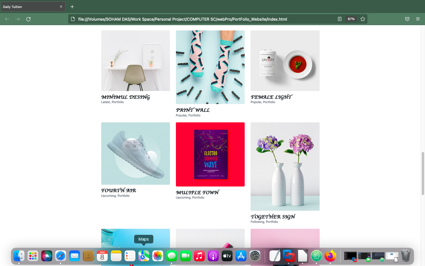 GitHub - sohamjuhin/-Portfolio-Website: I used Javascript, HTML,CSS ,Boostrap5, php and tool etc.
