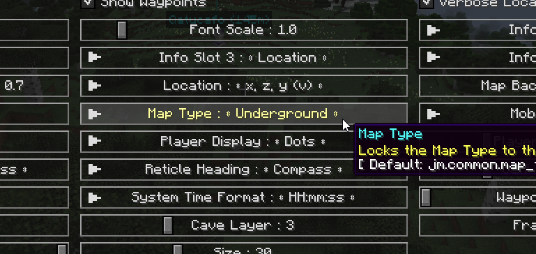 [Feature Request] Lock cave mode for minimap and display multiple vertical chunks at once ...