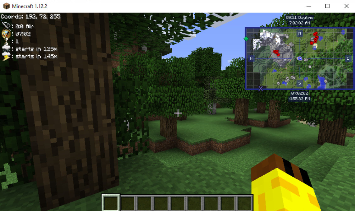 Issue with In-Game Time Display · Issue #156 · TeamJM/journeymap · GitHub