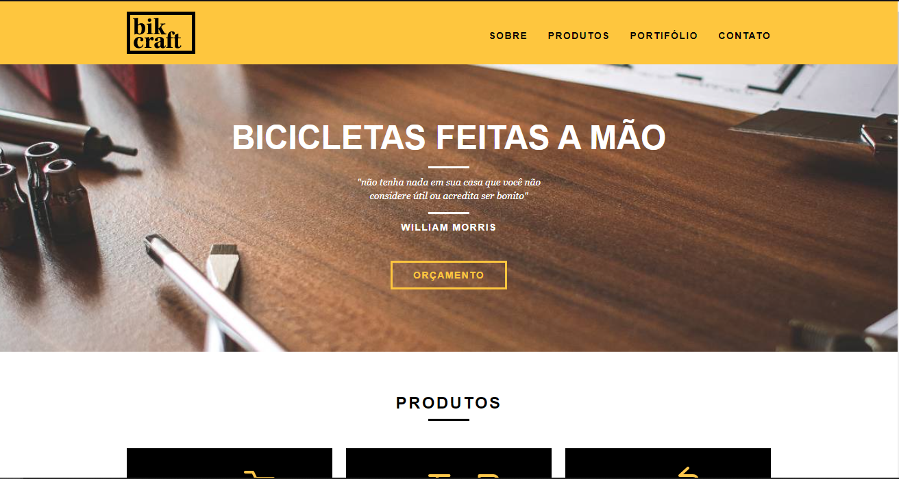 GitHub - drigovieira/projeto-bikcraft: Projeto feito com HTML e CSS ...