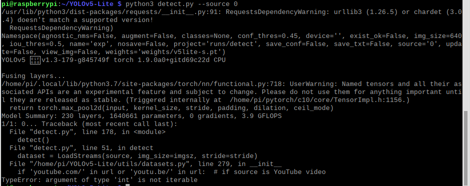 YOLOv5-Lite do not recognize torch · Issue #108 · ppogg/YOLOv5-Lite · GitHub