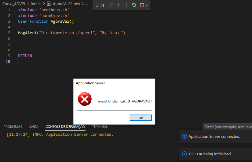 Depura e não executa SmartClient.exe · Issue #1026 · totvs/tds-vscode · GitHub
