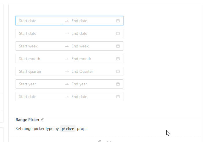 RangePicker: not revert to valid value after input an invalid value in the first textbox · Issue ...