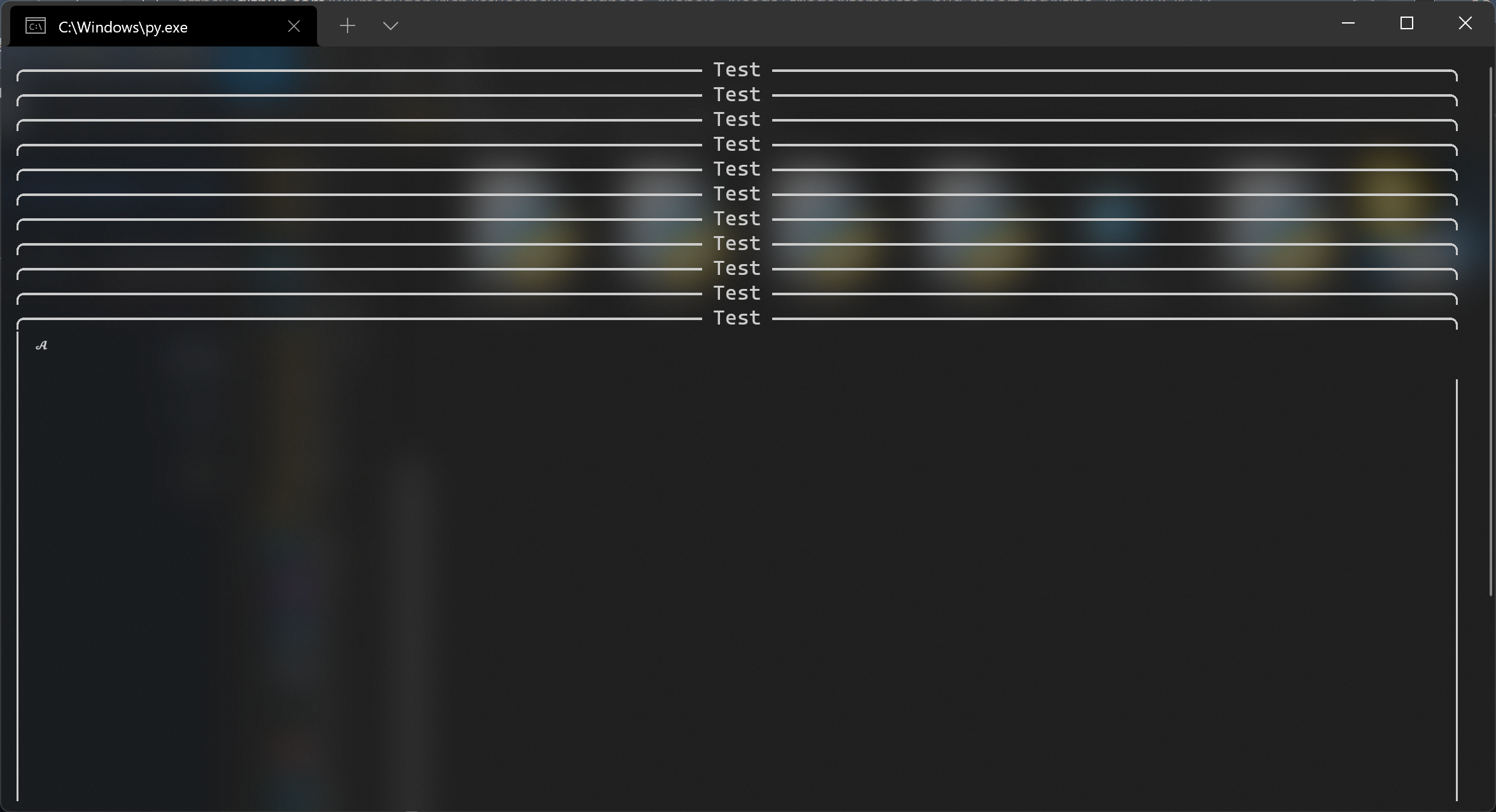 [BUG]A range of unicodes make live display blinking · Issue #1762 ...