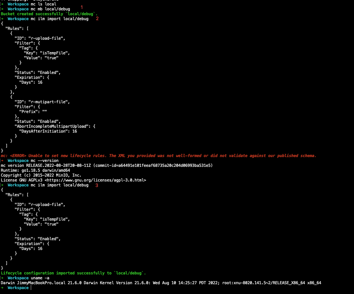 ilm can not support the AbortIncompleteMultipartUpload config · Issue #15681 · minio/minio · GitHub