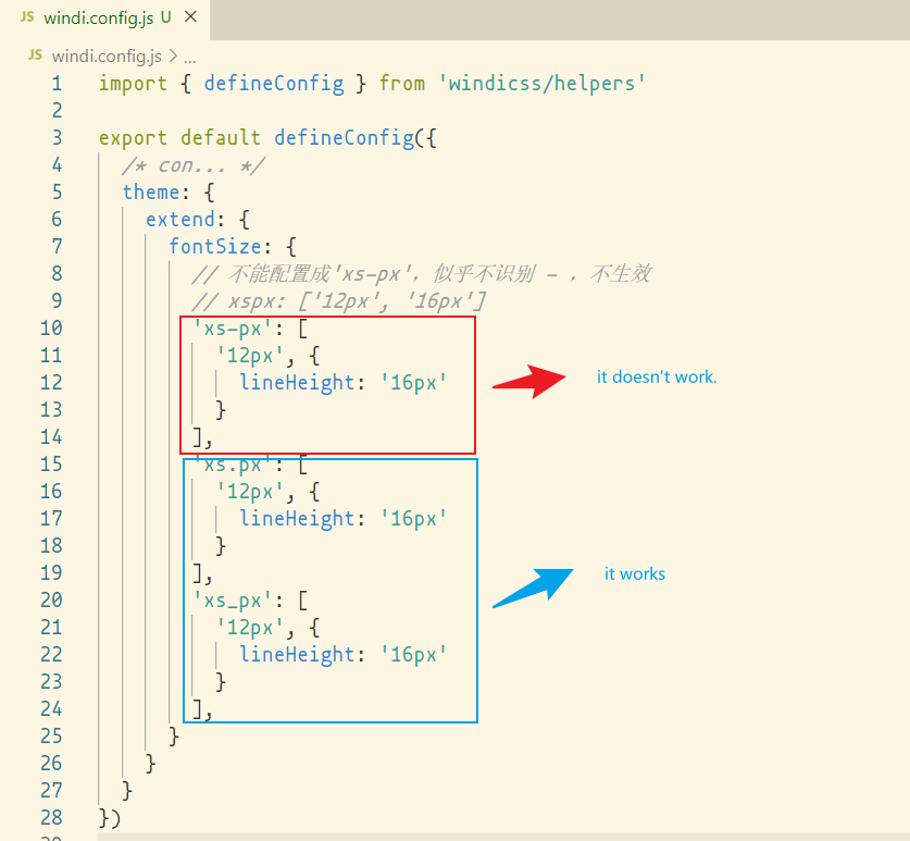 Configuration does not take effect -- windicss.config.js · Issue #655 · windicss/windicss · GitHub