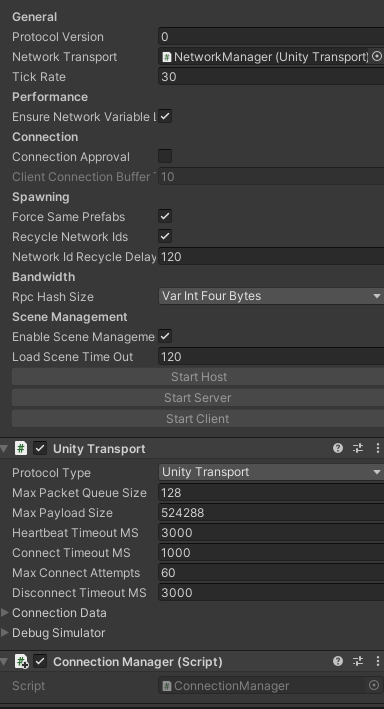 Timeout Parameters for Connection Approval Are Not Respected · Issue #2343 · Unity-Technologies ...