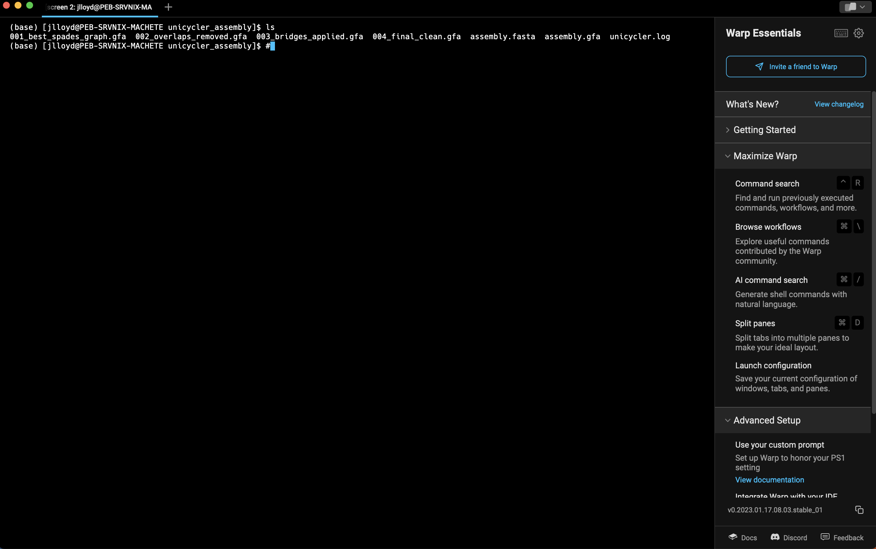 Ai Commands When Ssh Ed Into A Remote Compute Server With Screen · Issue 2540 · Warpdotdev Warp