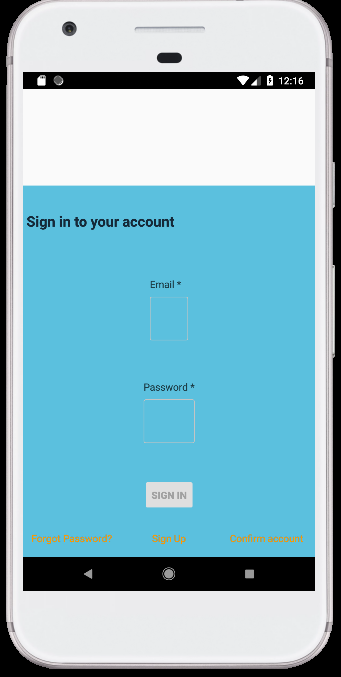 Unable to apply custom theme to withAuthenticator [React Native] [Help wanted] · Issue #2951 ...