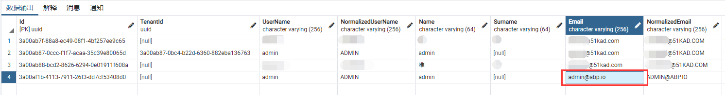 How to change the admin's default email and password in the project eShopOnAbp? · Issue #10879 ...