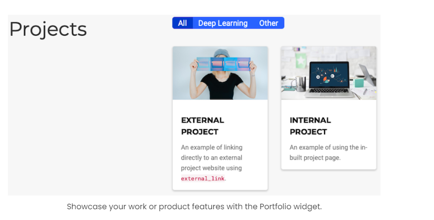 How to center a filter button in Academic Hugo Theme? · HugoBlox hugo-blox-builder · Discussion ...