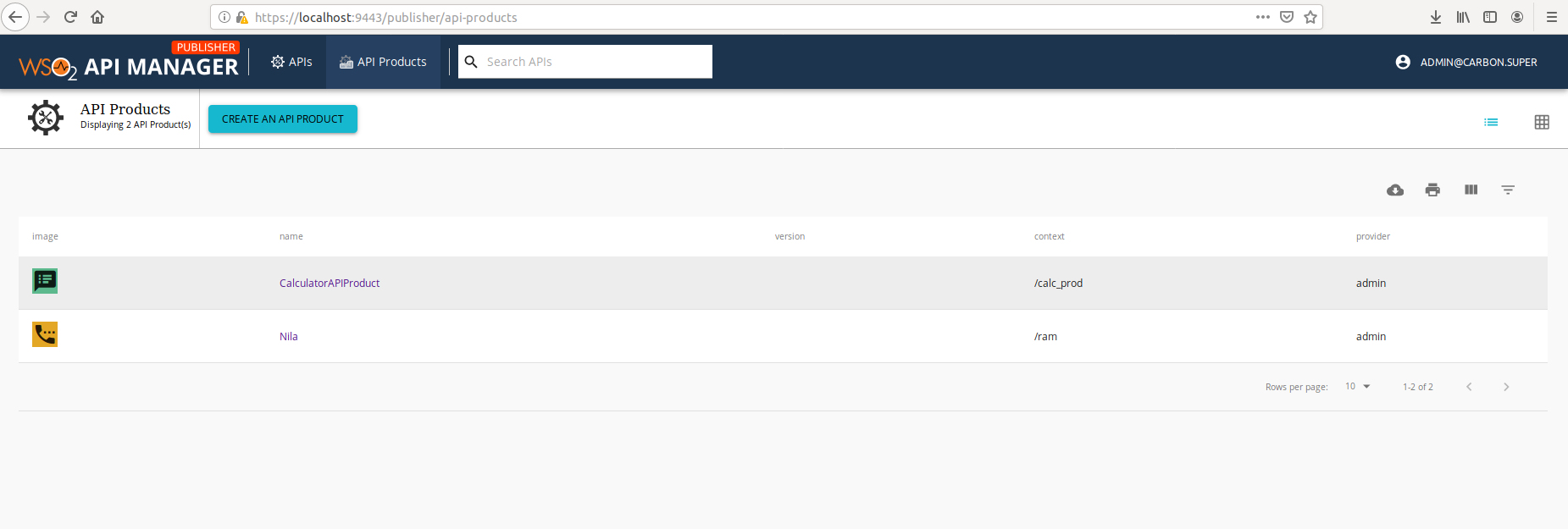 [Publisher] API Product's Icon change is not reflected in API Products ...
