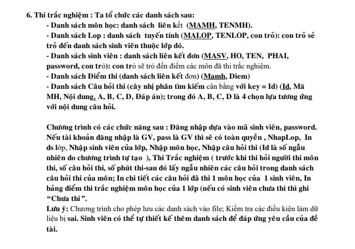 GitHub - tanlee102/Thi-Trac-Nghiem: Cấu trúc dữ liệu và giải thuật