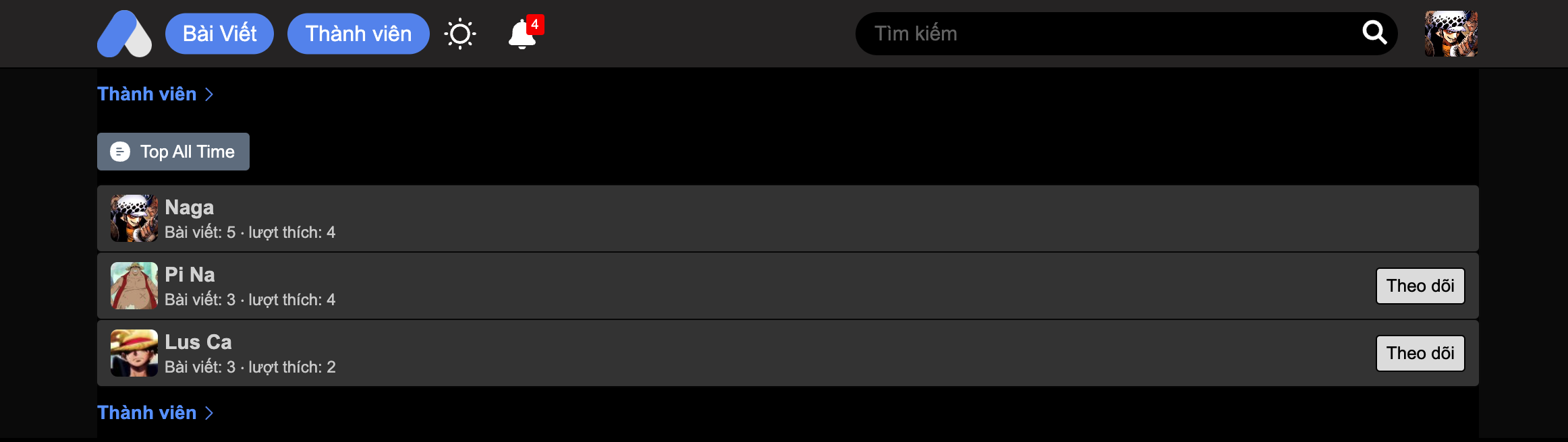 GitHub - tanlee102/ThreadSite: The app is created for Wibu community to gather and talk, chat, etc.