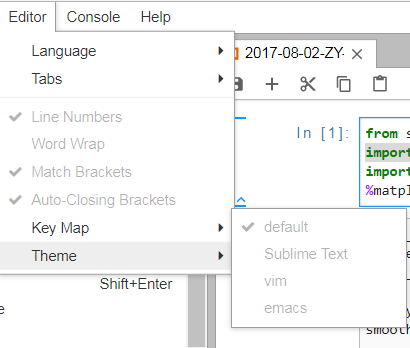 jupyter lab keymaps and themes menu all grayed out.. · Issue #2801 ...