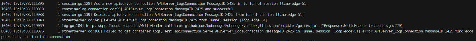 log exec pod error： pod does not exist · Issue #4716 · kubeedge ...