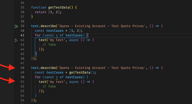 Bug Run Icon Not Showing For Paramaterized Tests · Issue 19526 · Microsoftplaywright · Github