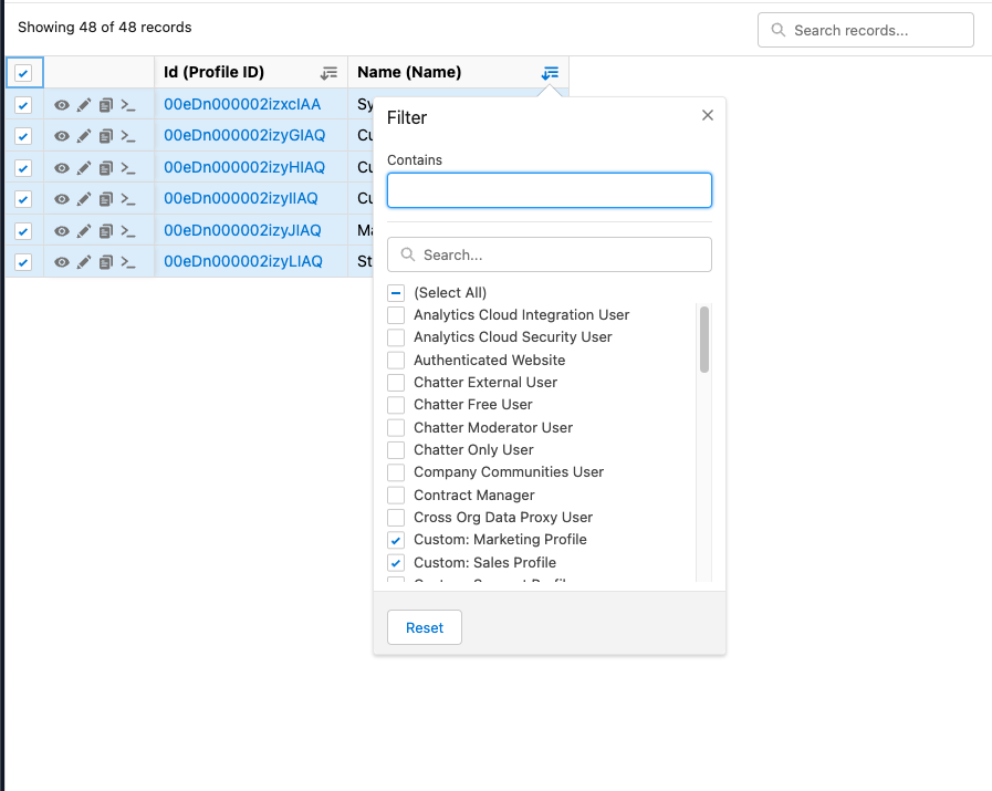 [feature] Show Filtered Records · Issue 45 · Jetstreamapp Jetstream · Github