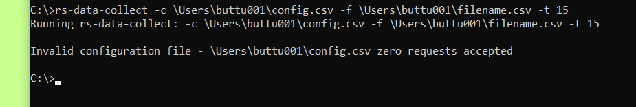 t265: rs-data-collect Invalid configuration file · Issue #10622 ...