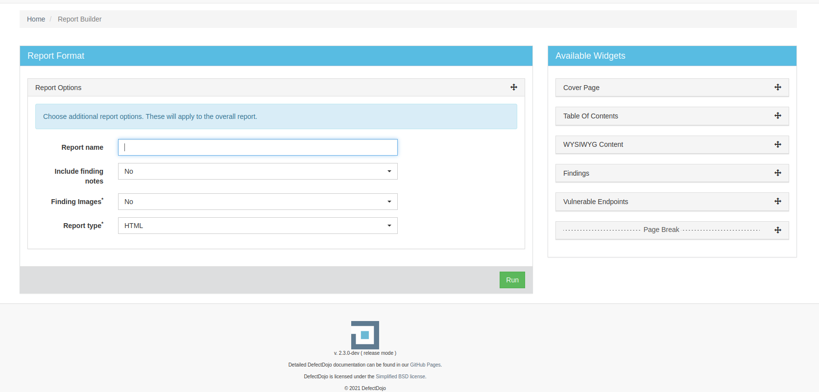Outdated images in the DefectDojo Reports · Issue #5115 · DefectDojo/django-DefectDojo · GitHub