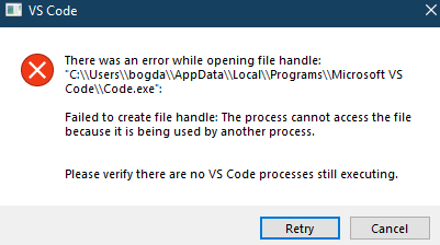 Unable to update · Issue #65345 · microsoft/vscode · GitHub