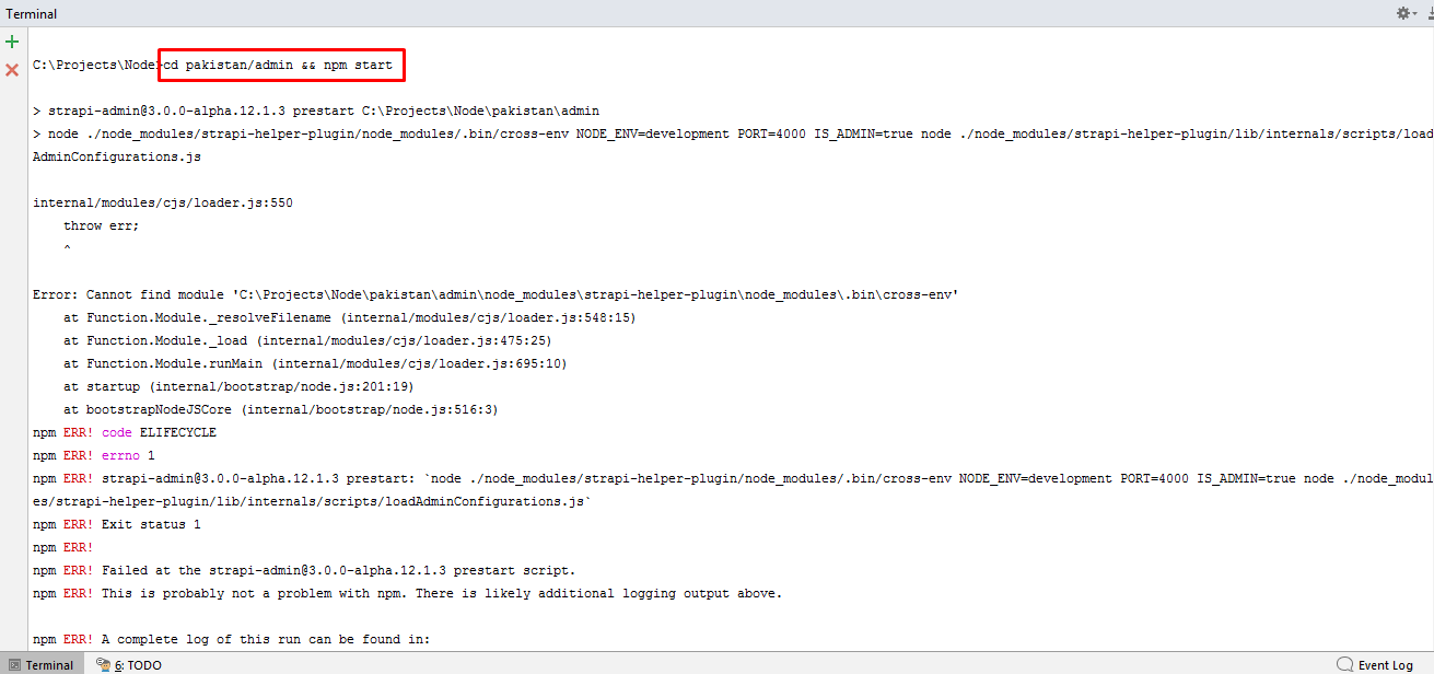 New Plugin development throw Errors at start · Issue #1161 · strapi/strapi · GitHub