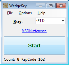 GitHub - publicdomain/wedge-key: Inserts a configurable key with a global KEYDOWN hook.