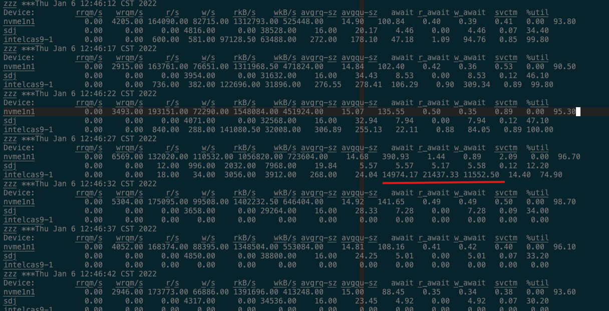 High latency on the Intel cas device · Issue #1039 · Open-CAS/open-cas-linux · GitHub