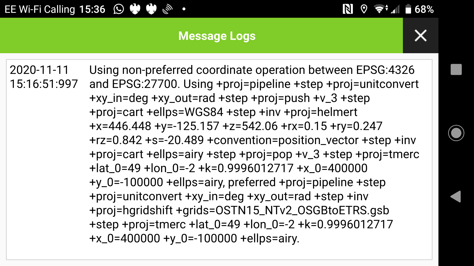 CRS and database problems · Issue #192 · opengisch/QField · GitHub