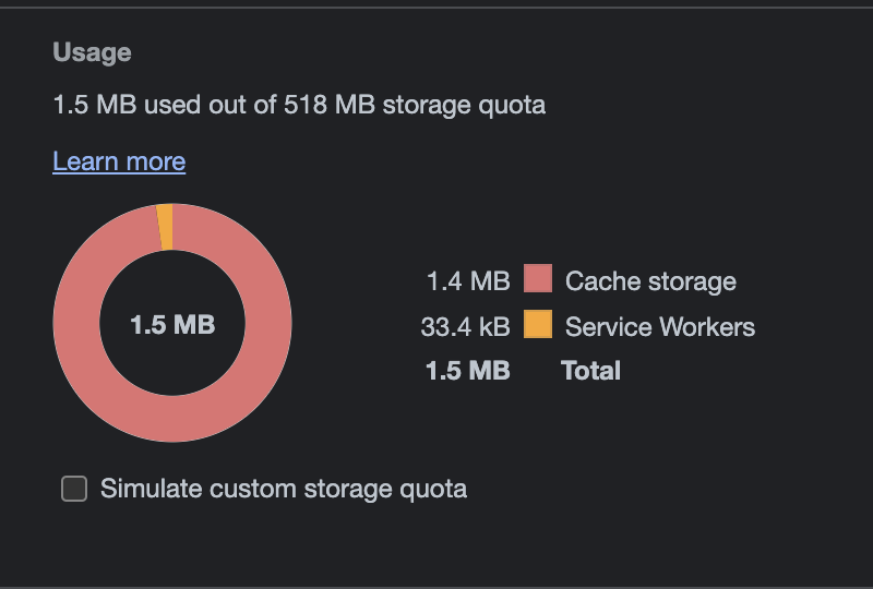 Large size in cache storage · Issue #2938 · GoogleChrome/workbox · GitHub