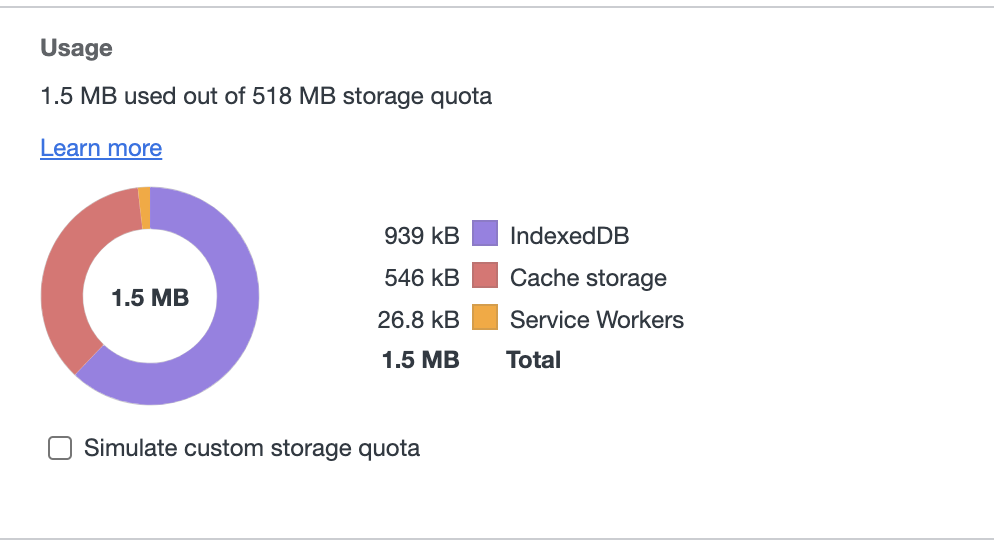 Large size in cache storage · Issue #2938 · GoogleChrome/workbox · GitHub