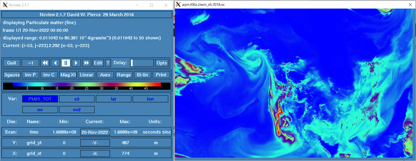 Large PM2.5 predictions with version 1 goes LBC data files · Issue #41 · NOAA-EMC/AQM · GitHub