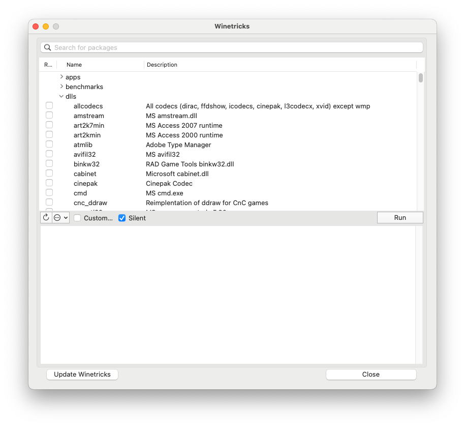 [Feature]: Winetricks... dialog is confusing · Issue #400 · Whisky-App/Whisky · GitHub