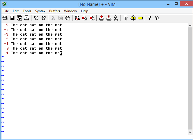 gvim can scroll upwards past line 1 · Issue #11261 · vim/vim · GitHub