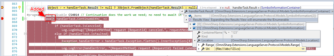 Client Request Which Returns A List Like Workspace Symbol Example Suggestion · Issue 56