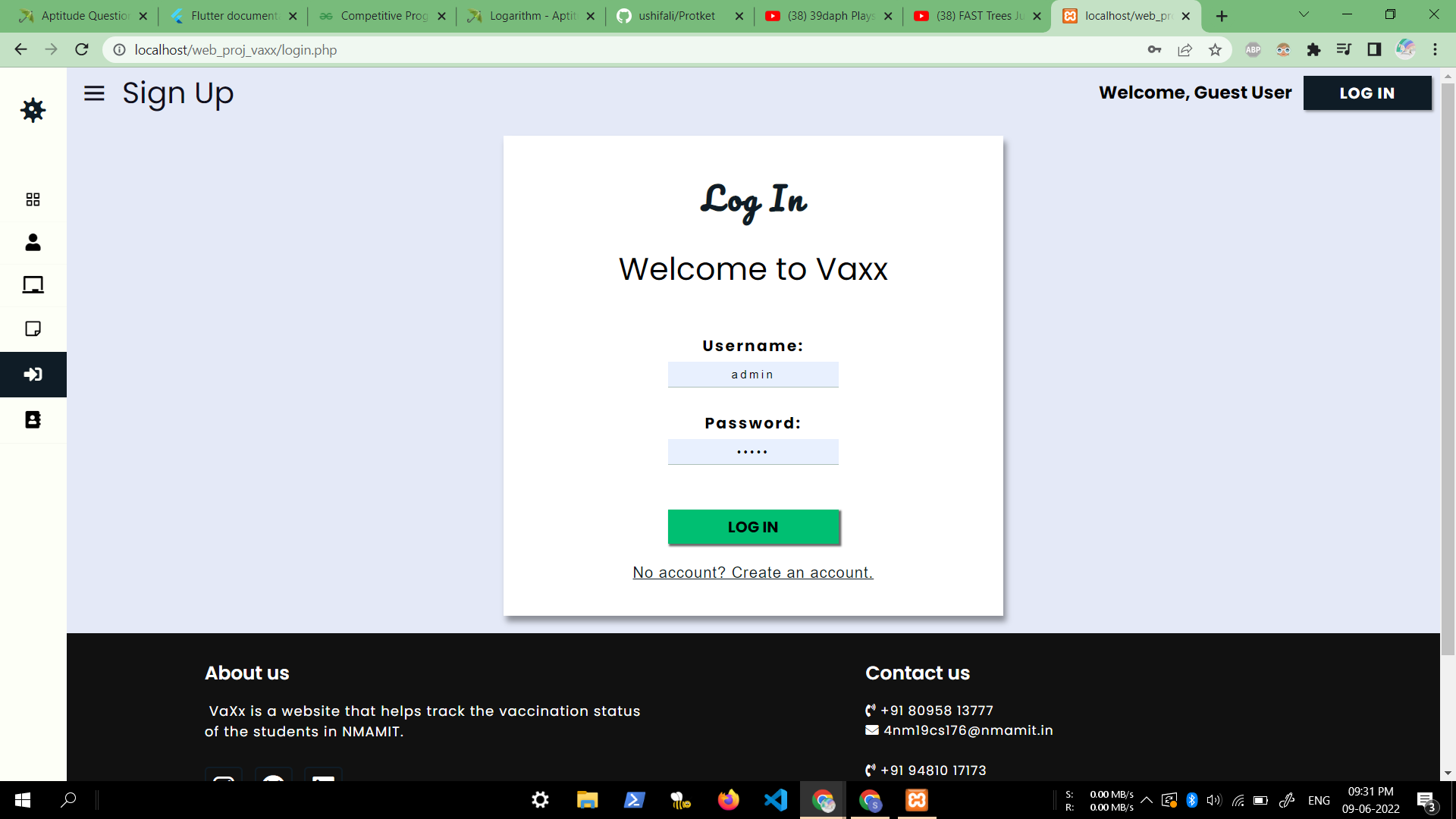 GitHub - ushifali/web_proj_vaxx: A simple responsive website