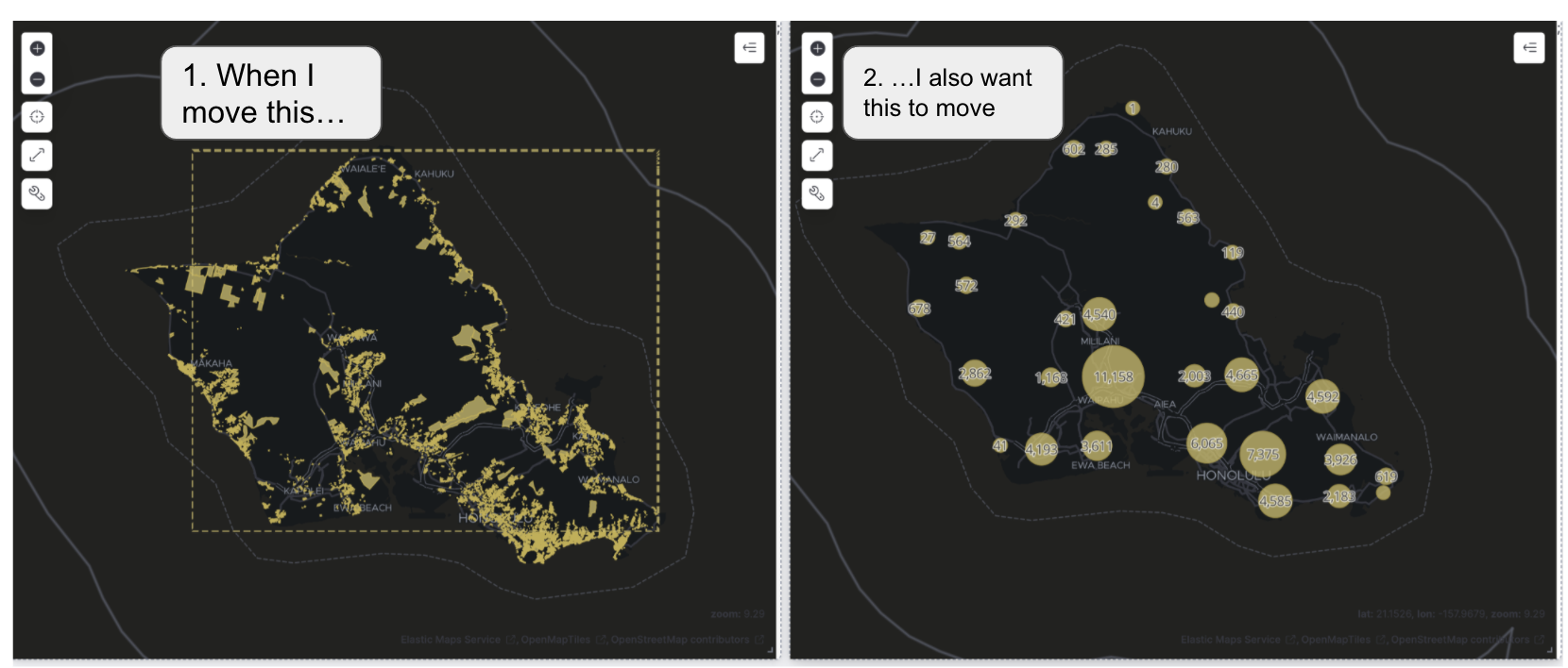 [maps] configuration to synchronize map interactions in dashboards ...