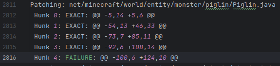 Failed to apply dev bundle patches when building with reobf · Issue ...