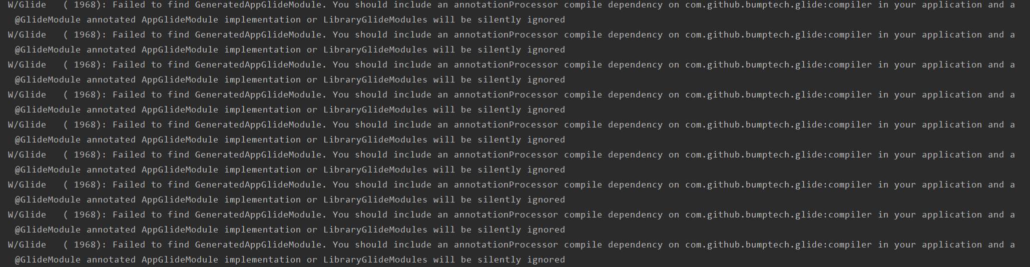 Bug 1968 Failed To Find Generatedappglidemodule You Should Include An Annotationprocessor 