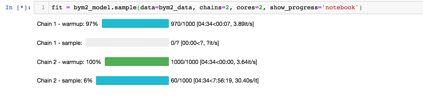 progress bar issues · Issue #127 · stan-dev/cmdstanpy · GitHub