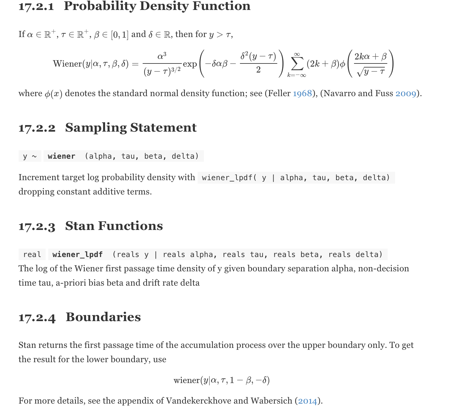 Wiener function docs not rendering properly · Issue #118 · stan-dev/docs · GitHub