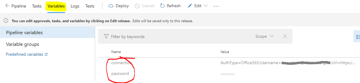 Deploying WebResources using Release.bat in DevOps pipeline failing to connect to CRM · Issue ...