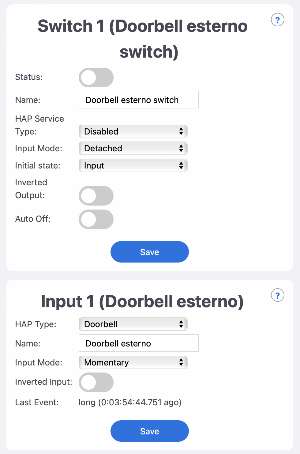 Doorbell not supported · Issue #1222 · mongoose-os-apps/shelly-homekit · GitHub